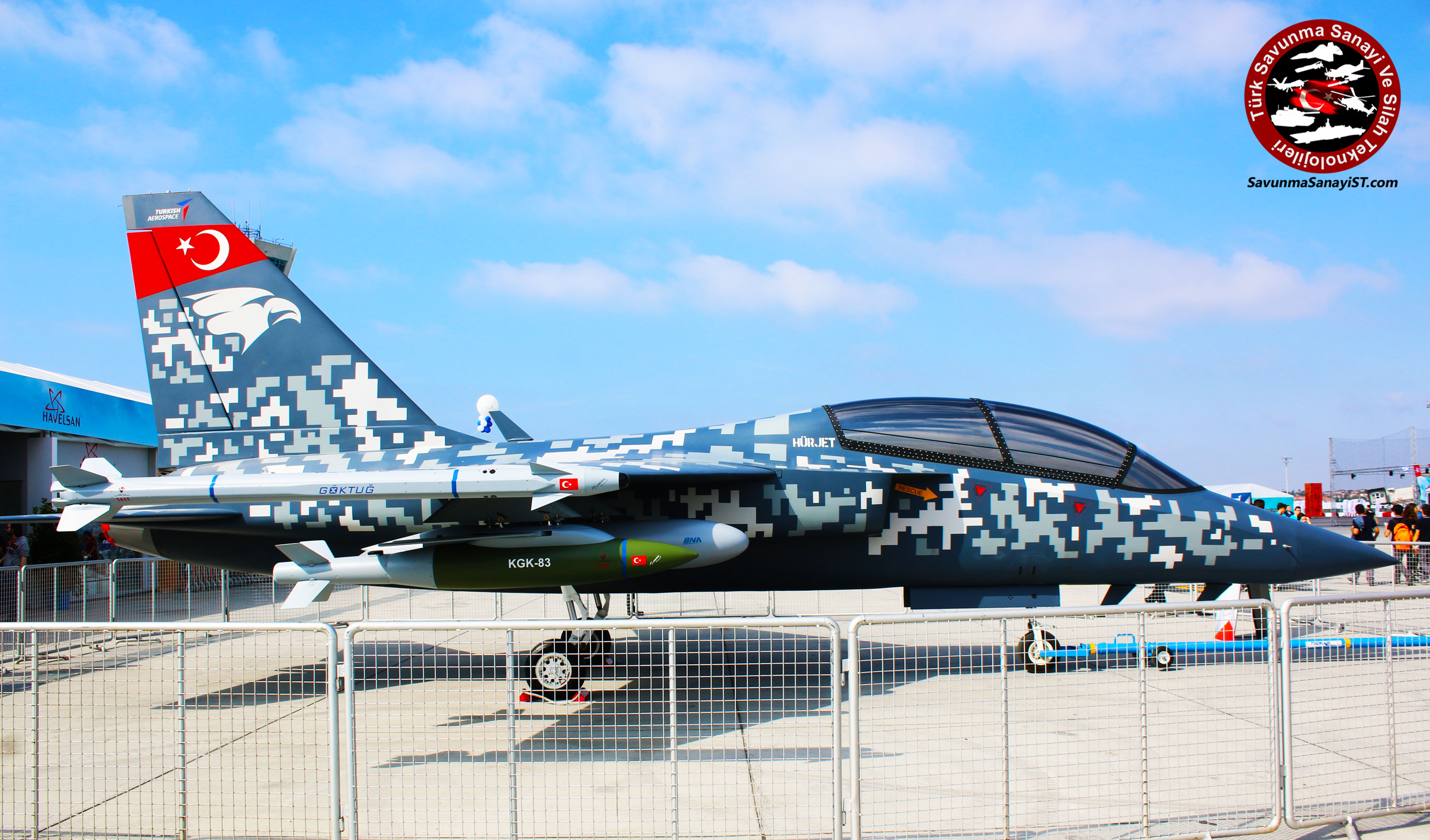 Advanced Jet Trainer and Light Attack Aircraft HÜRJET | DefenceHub ...